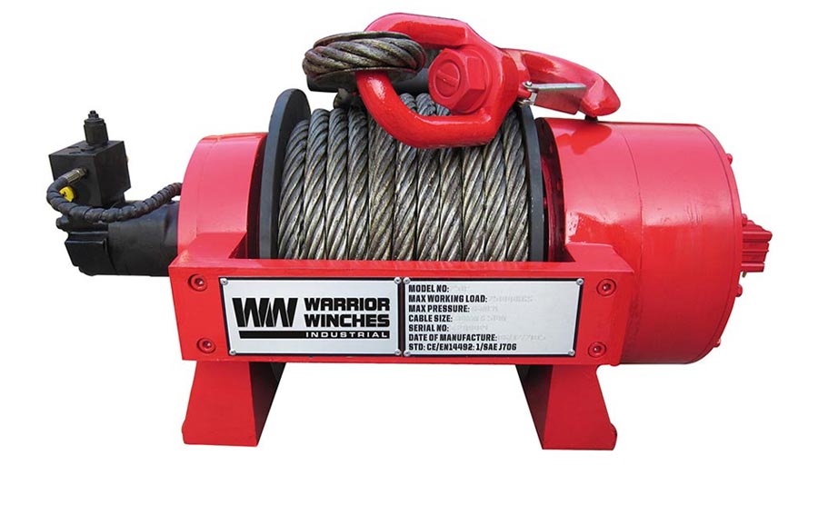 Warrior 25JP Industrial 25 Tonne Hydraulic Winch | Warrior Winches